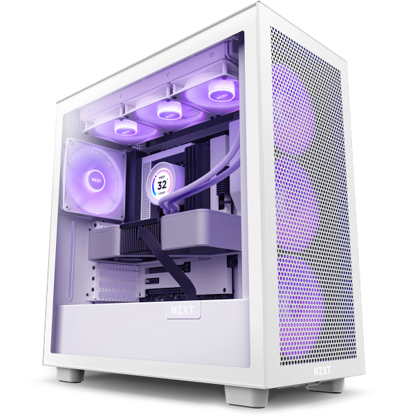 VỎ CASE NZXT H7 ELITE ALL WHITE – thuyminhvn