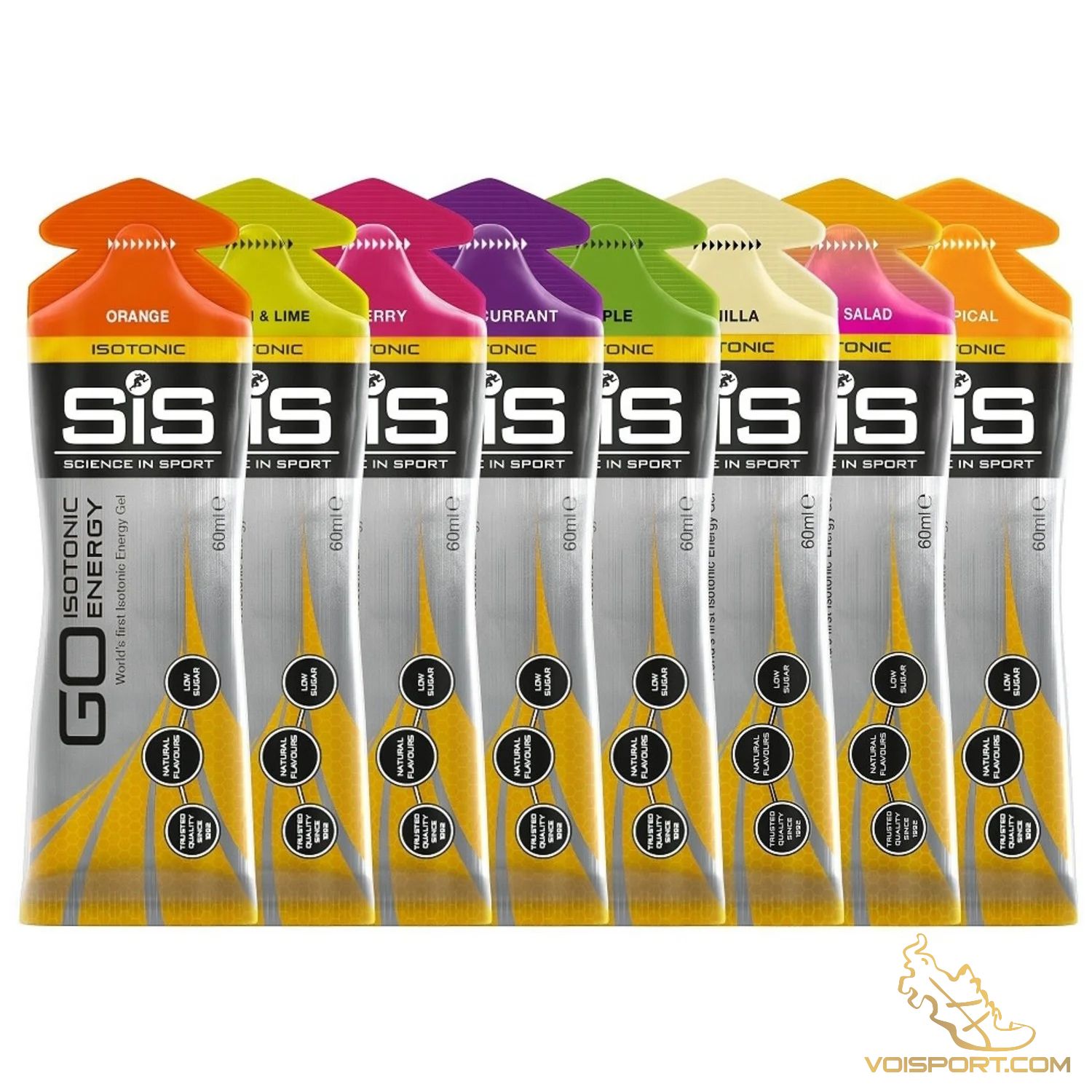 GEL SIS | GÓI GEL NĂNG LƯỢNG GO ISOTONIC ENERGY GEL – voisport