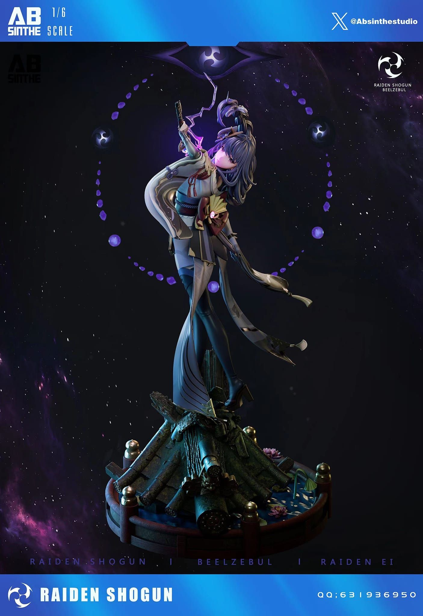 Genshin Impact - Raiden Shogun (ABsinthe Studio) – Naisu Toys