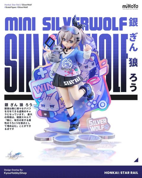 Honkai Star Rail Silver Wolf Little Cat – Naisu Toys