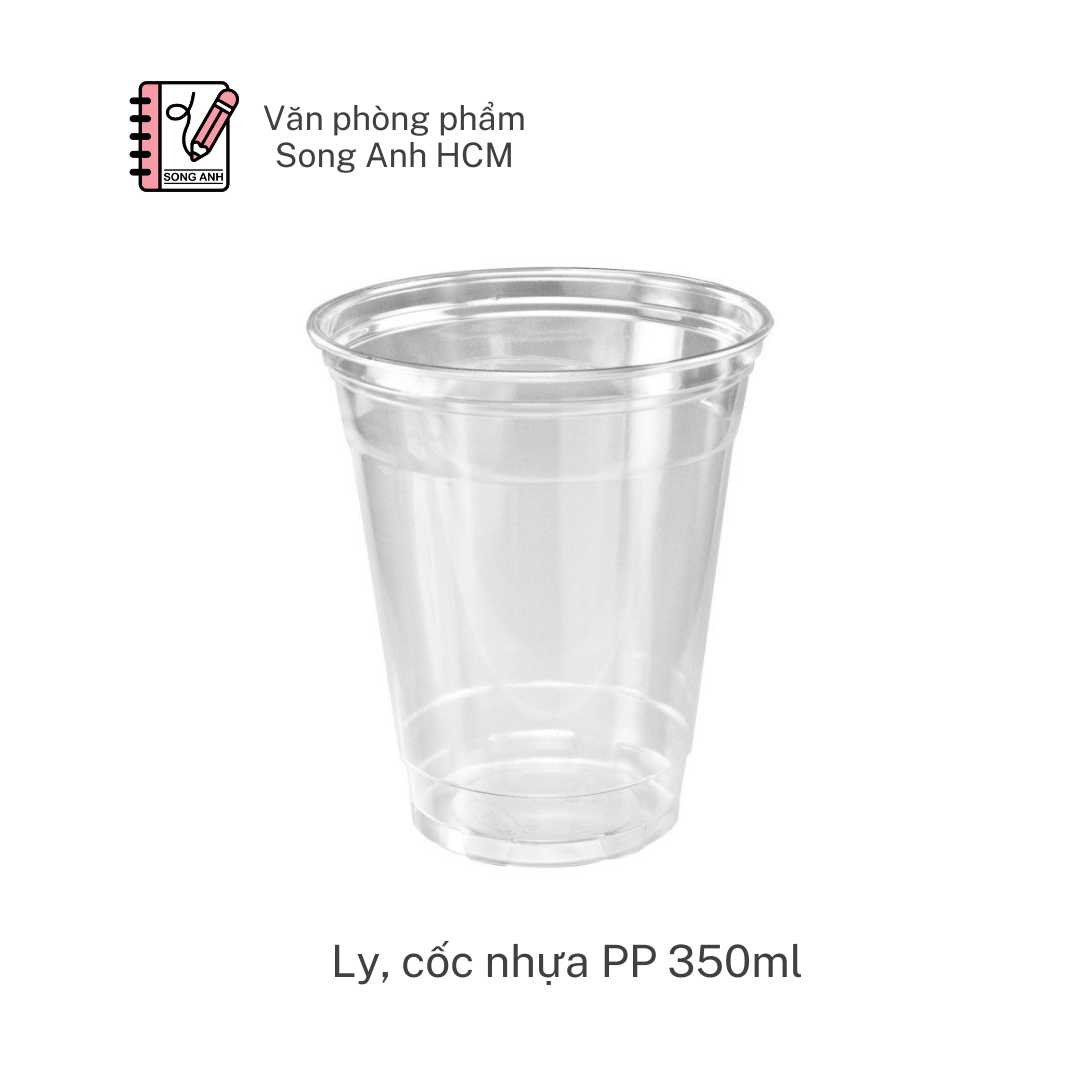 Ly,cốc nhựa PP 350ml Song Anh – Văn phòng phẩm Song Anh HCM