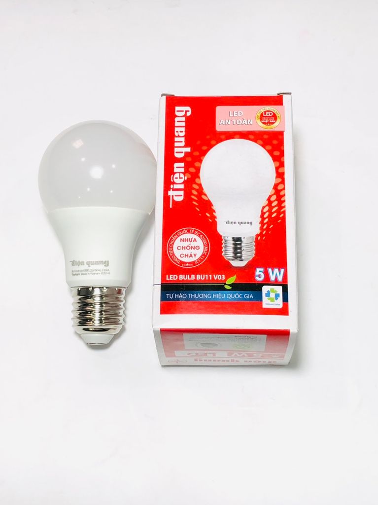 Bóng tròn led 5W Điện Quang – huynhhaidang