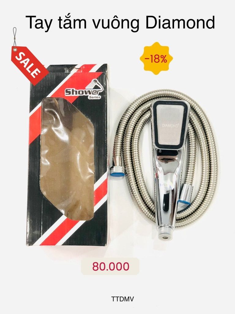 Tay tắm Diamond vuông – huynhhaidang