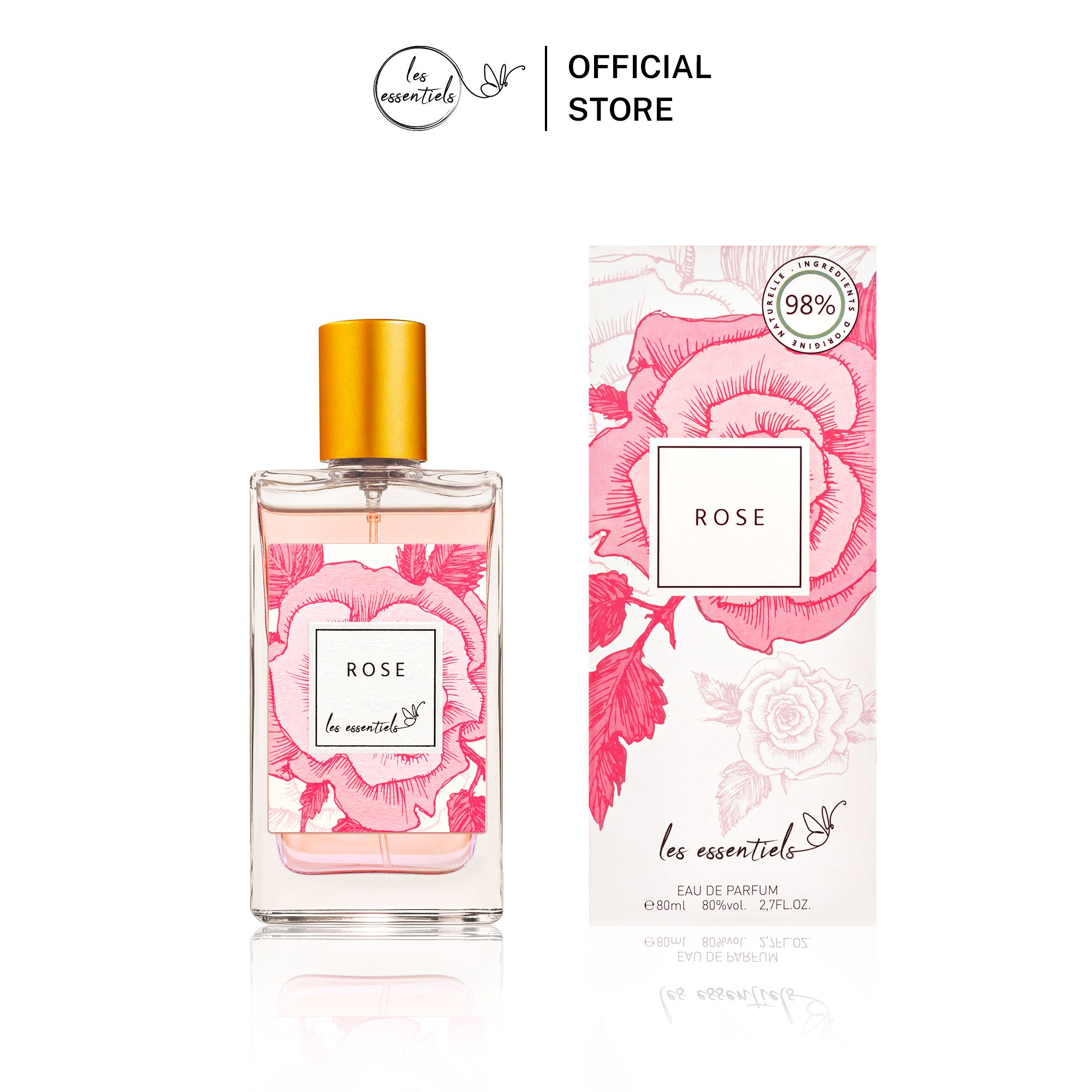 Nước hoa Pháp Les Essentiels Rose