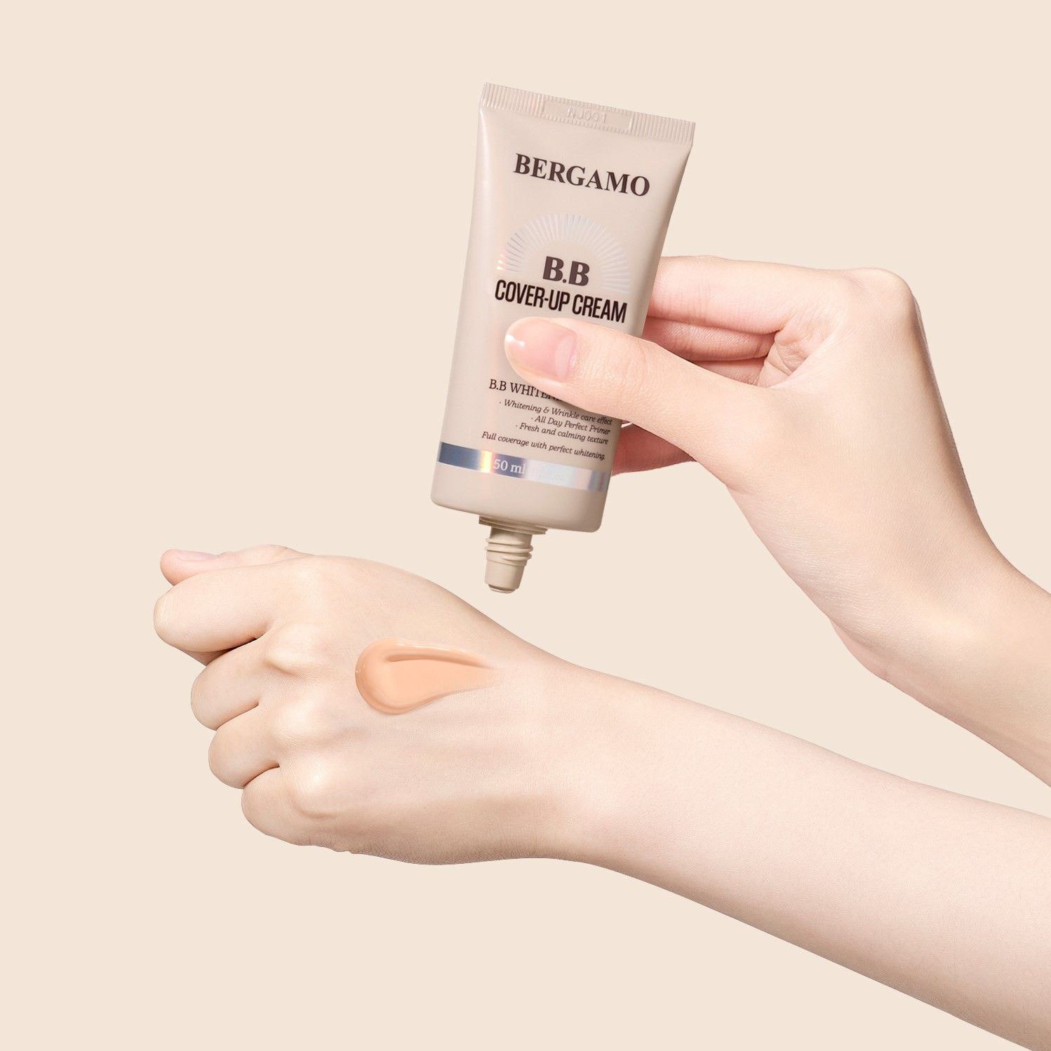 Kem Nền Che Khuyết Điểm Bergamo Perfect Bb Cover-Up Cream