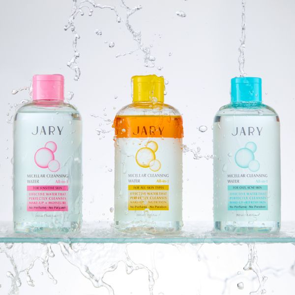 NƯỚC TẨY TRANG JARY MICELLAR CLEANSING WATER MÀU HỒNG - DÀNH CHO DA KH ...