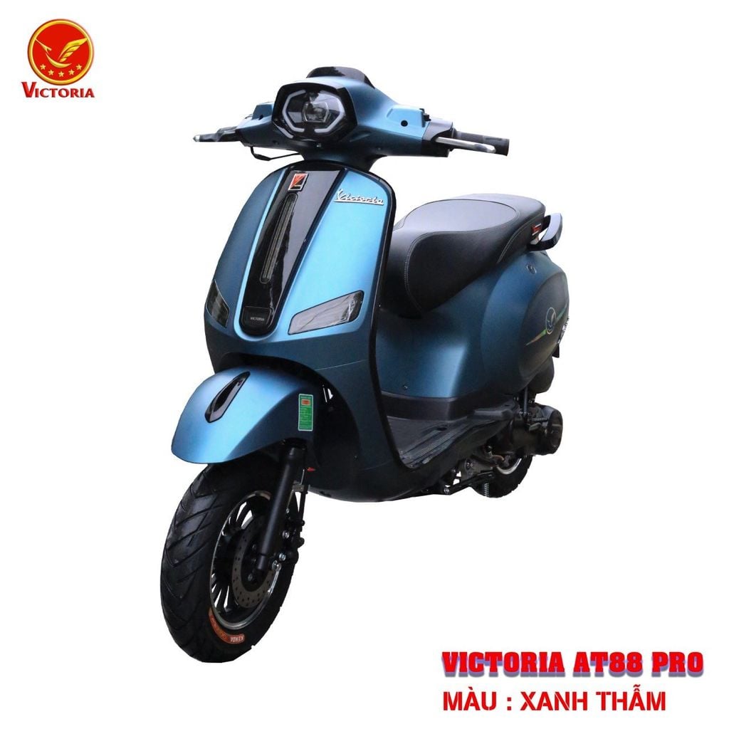 Xe ga 50cc Victoria AT88 Pro - Kiểu dáng vespa, không cần bằng lái ...