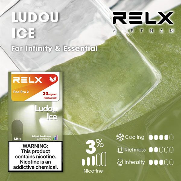 Pod Dầu RELX Pod Pro 2 Ludou Ice Chính Hãng