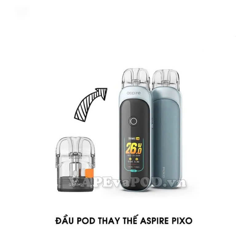 Đầu Pod Aspire Pixo 30W Chính Hãng