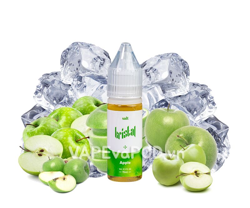 Kardinal Kristal Salt Apple 15ml - Tinh Dầu Pod