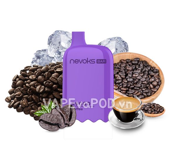 Bán Nevoks Bar R9000 Coffee - Pod 1 Lần 9000 Hơi