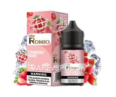 Romio King Ice Salt Strawberry Yogurt - Tinh Dầu Pod