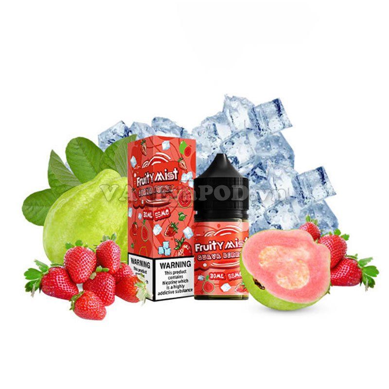 Fruity Mist 30ml Guava Berry - Tinh Dầu Pod