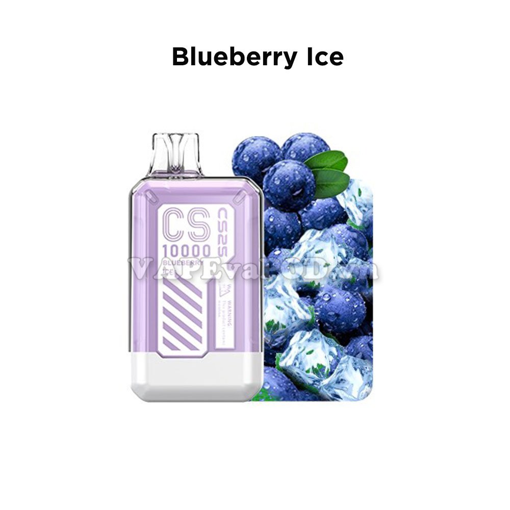 CS25 CS10000 Blueberry Ice - Vape Pod 1 Lần 10000 Hơi