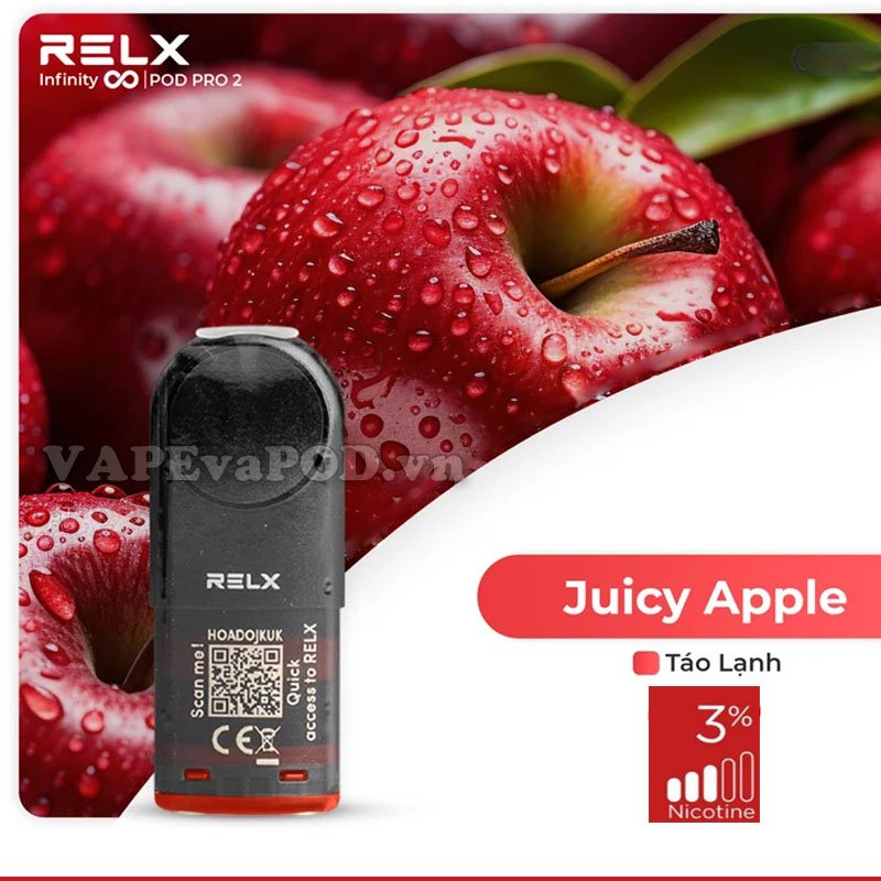 Pod Dầu RELX Pod Pro 2 Juicy Apple Chính Hãng