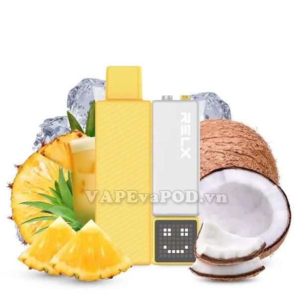 RELX M Pod Pineapple Colada - Pod 1 Lần 18000 Hơi