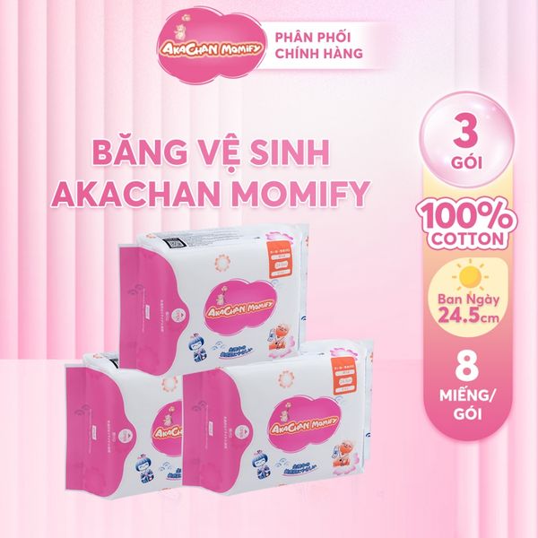 Combo 3 Gói BVS Ban Ngày Size 24.5cm– Công Ty TNHH Akachan Việt Nam