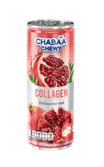 Nước Chabaa Có Thạch 4 Vị Thái 230ml/Lon ( 24 Lon/Thùng) – Viên Ngọc Xanh