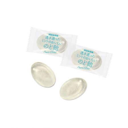 Kẹo Ngậm Bạc Hà UHA 92g/Bịch ( 6 Bịch/Lốc - 24 Lốc/Thùng ) – Viên Ngọc Xanh