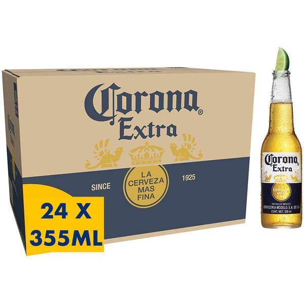 Bia Corona Extra Mexico 355ml/Chai (24 Chai/Thùng ) – Viên Ngọc Xanh