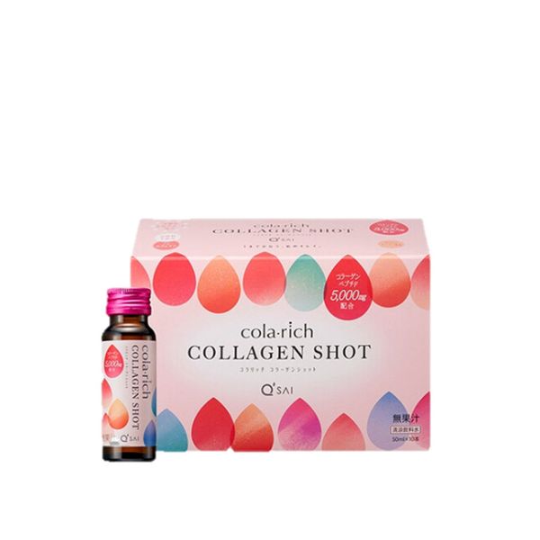 COLA-RICH COLLAGEN SHOT Q'SAI NHẬT BẢN – Viên Ngọc Xanh