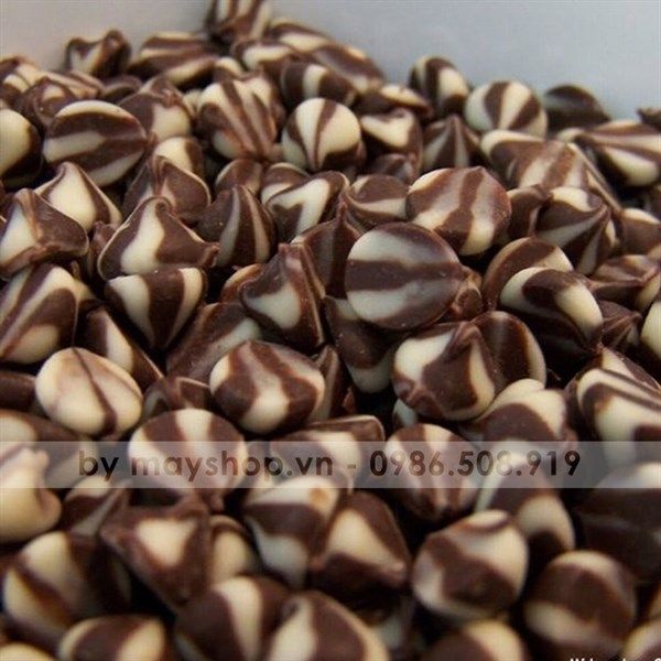 Socola Fancy chip đen trắng TNH (100g)