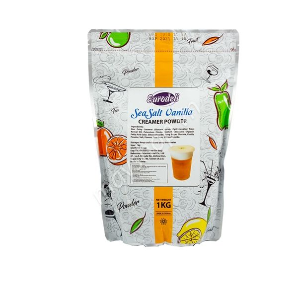 Bột Kem Mặn Vị Muối Biển Sea Salt Vanilla 1kg