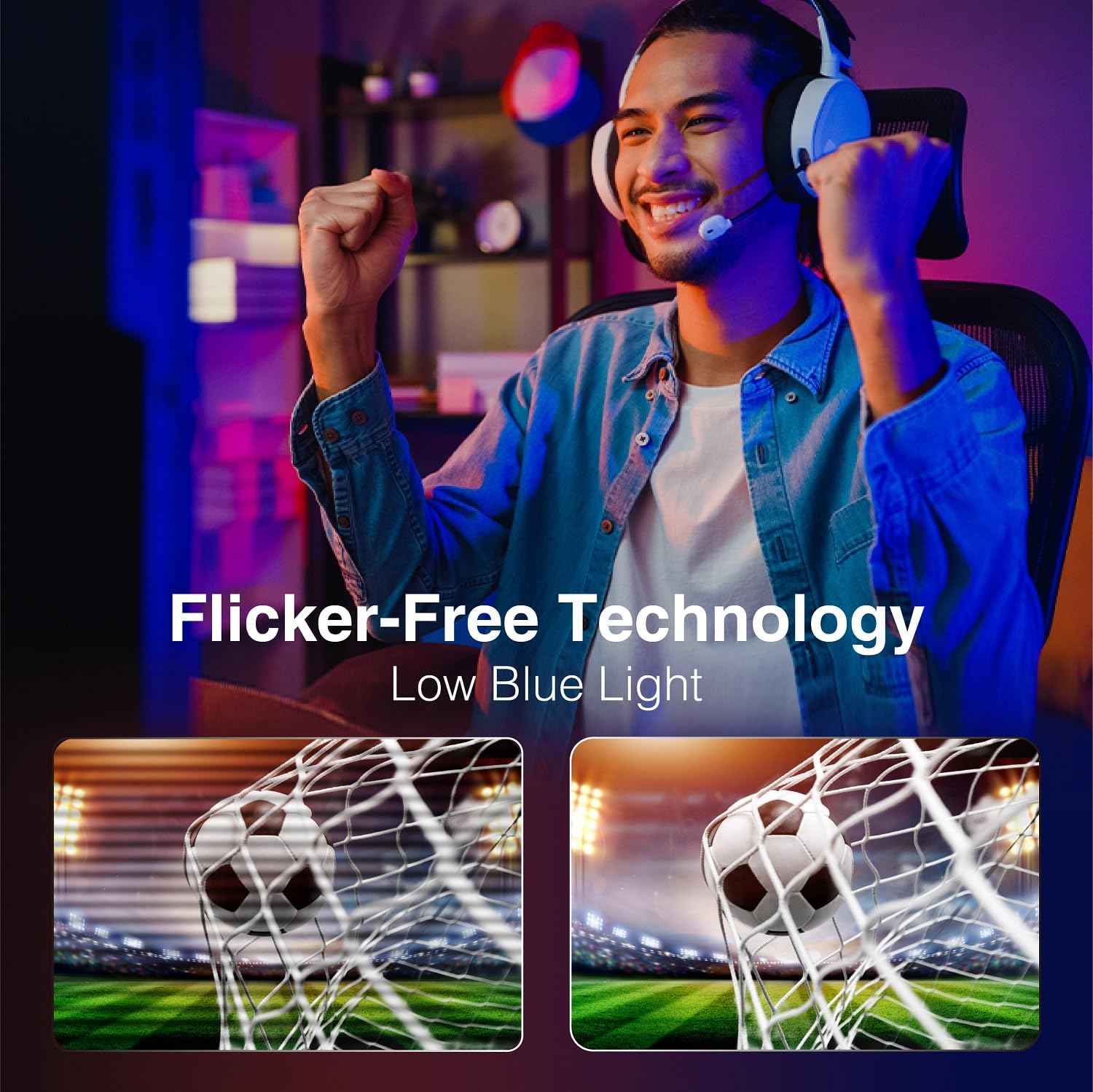 Màn hình máy tính LED Hiệu FeuVision Thiết kế: Ultra Slim, Borderless