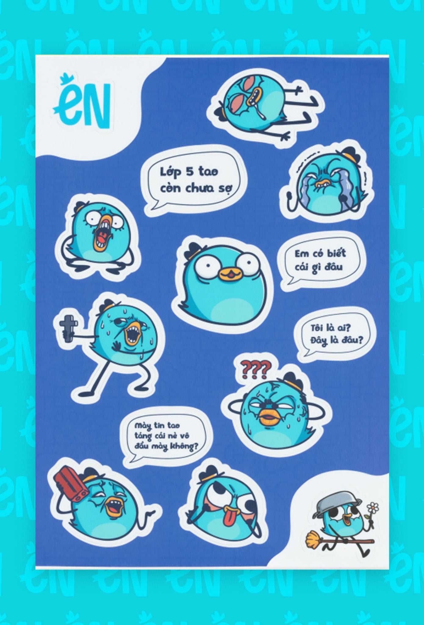 Sticker - Én Comic – Sun Wolf Store