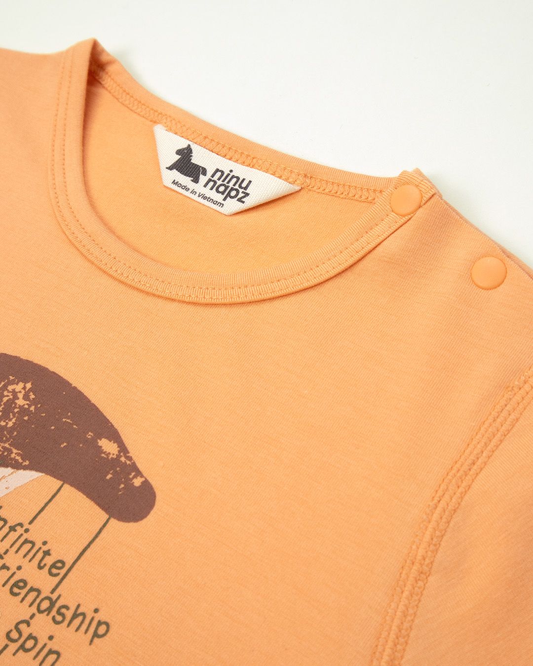 FRIENDSHIP SPIN SHORT SLEEVE PLAYSUIT – NINUNAPZ