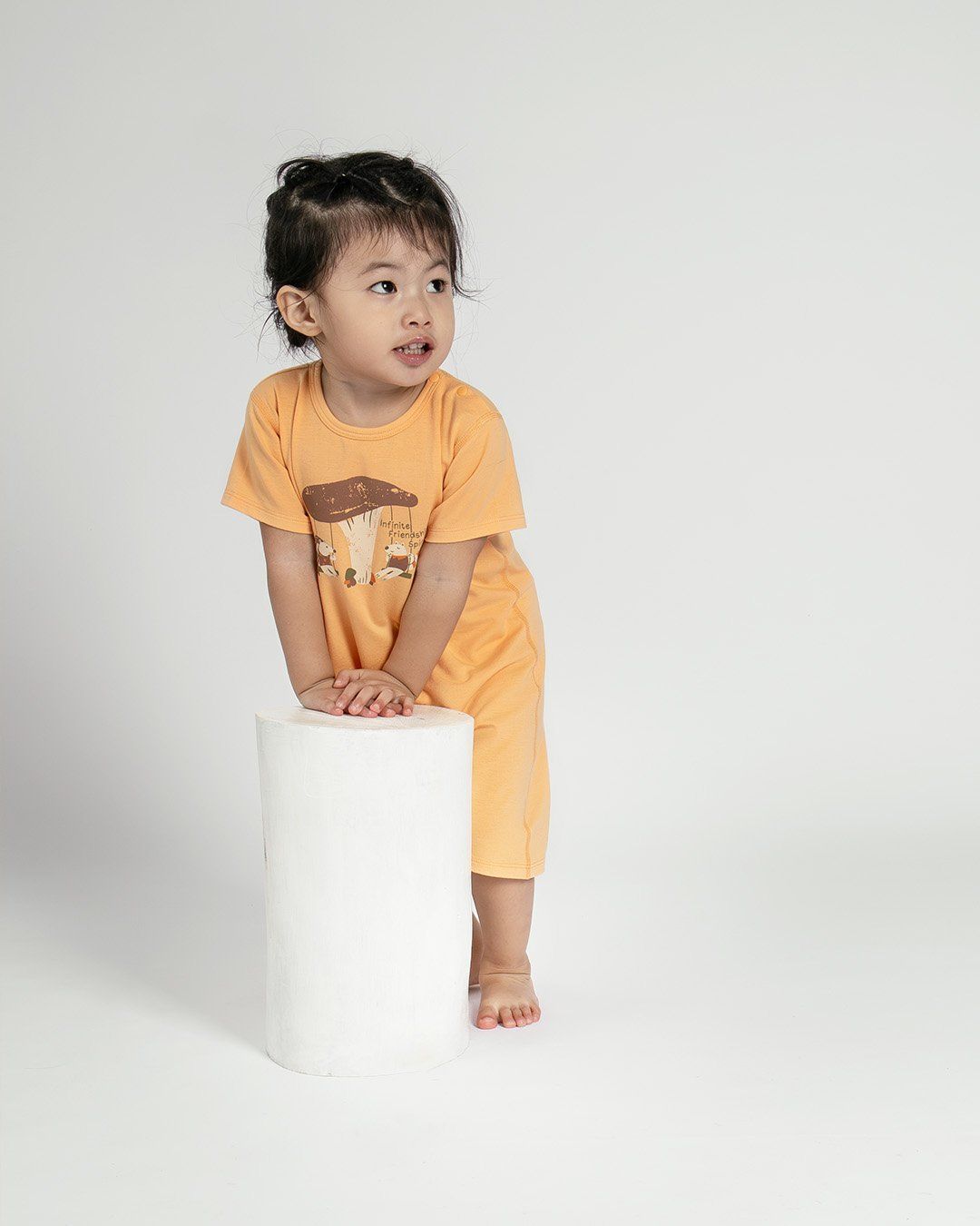 FRIENDSHIP SPIN SHORT SLEEVE PLAYSUIT – NINUNAPZ