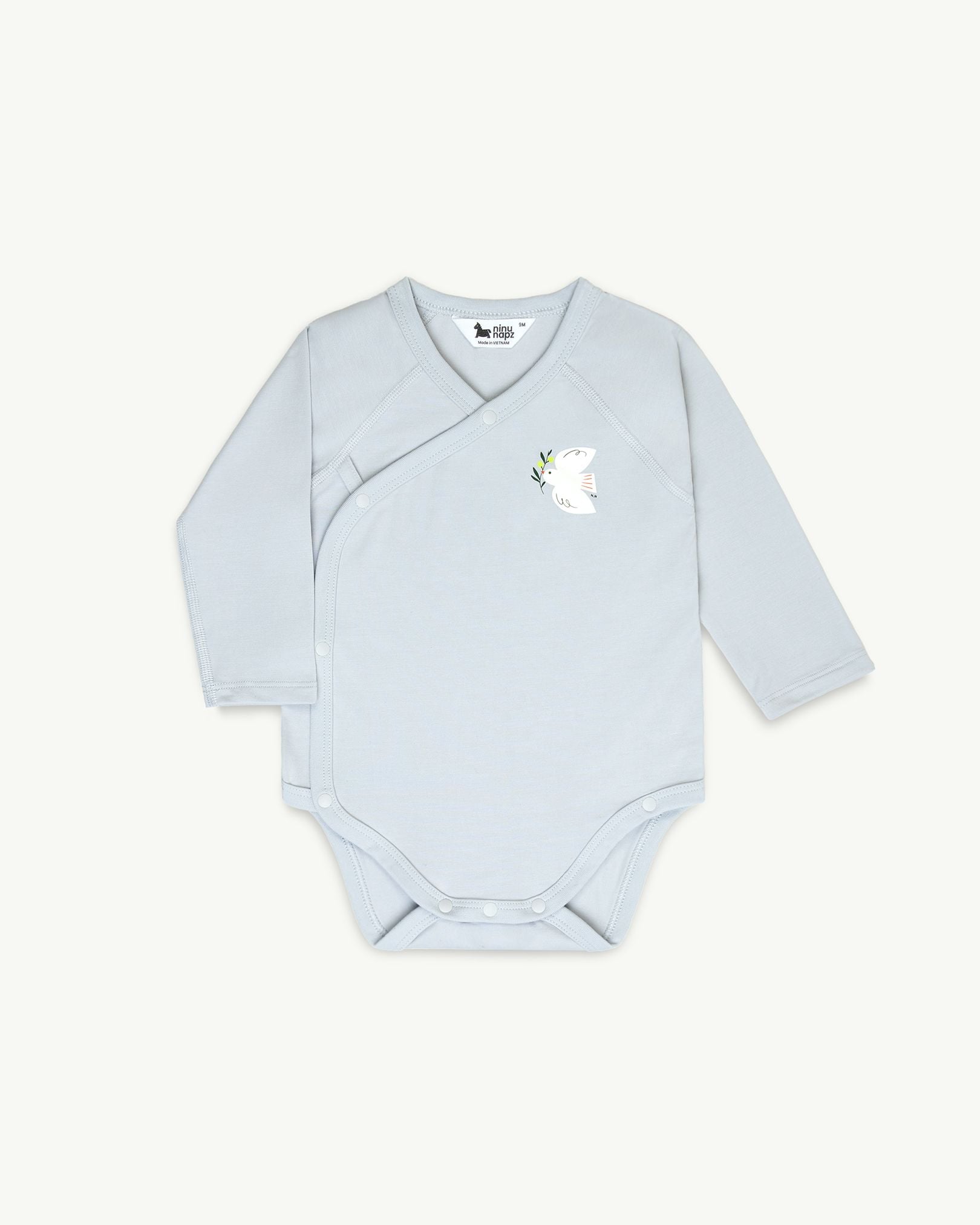 PETAL PEACE LONG SLEEVE WRAP BODY – NINUNAPZ