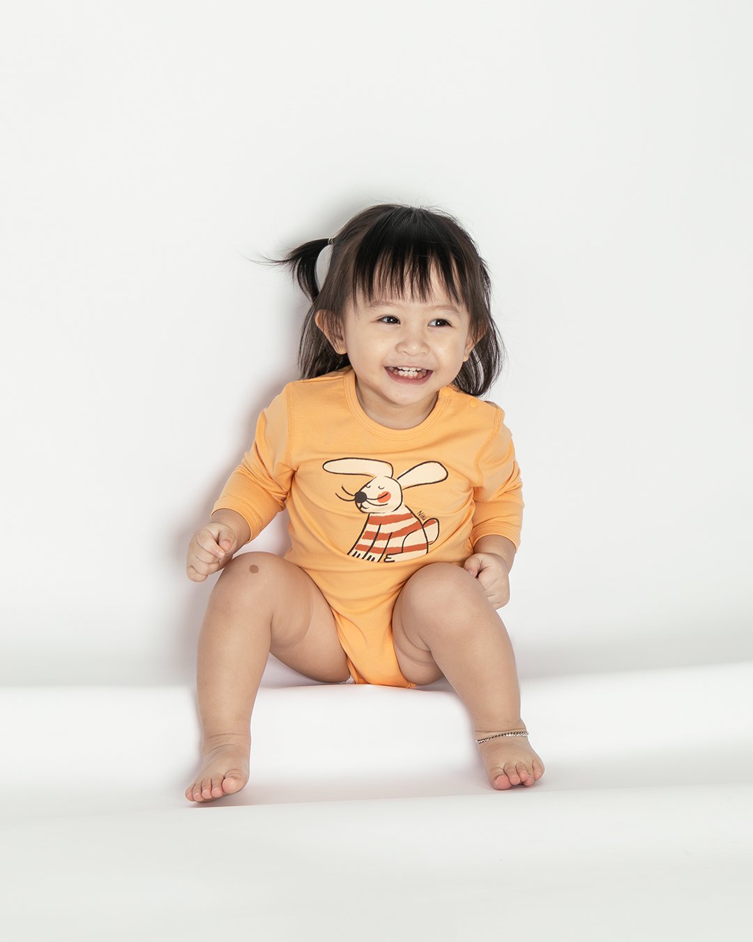 STRIPED RABBIT LONG SLEEVE BODY – NINUNAPZ