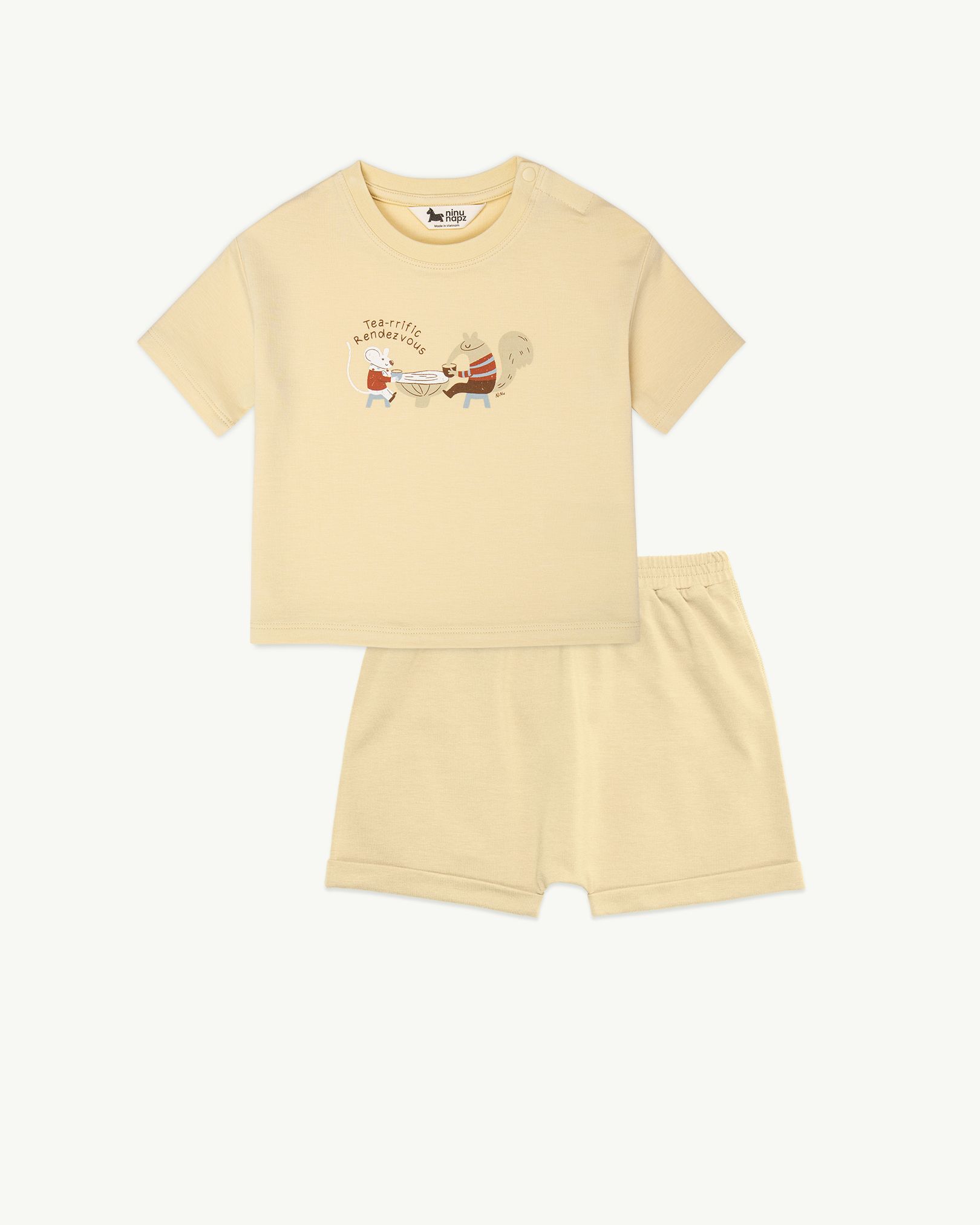 TEA DRINKING SHORT SET – NINUNAPZ