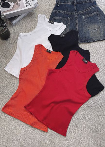 Áo 3 lỗ form dài - TRẮNG - H259 – VyMy Store