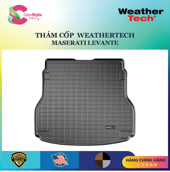 Thảm cốp WeatherTech Maserati Levante – COLORSTYLE DETAILING