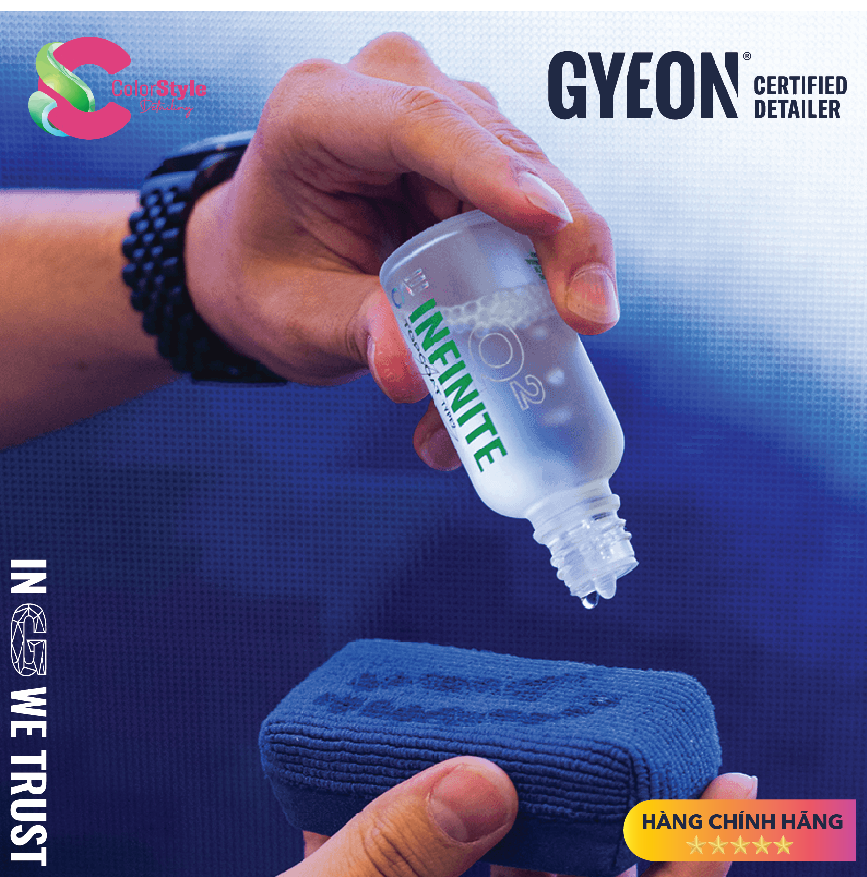 GYEON Q2 Infinite TopCoat Type 2 EVO, Phủ Tăng Độ Bóng Ceramic Sơn ...