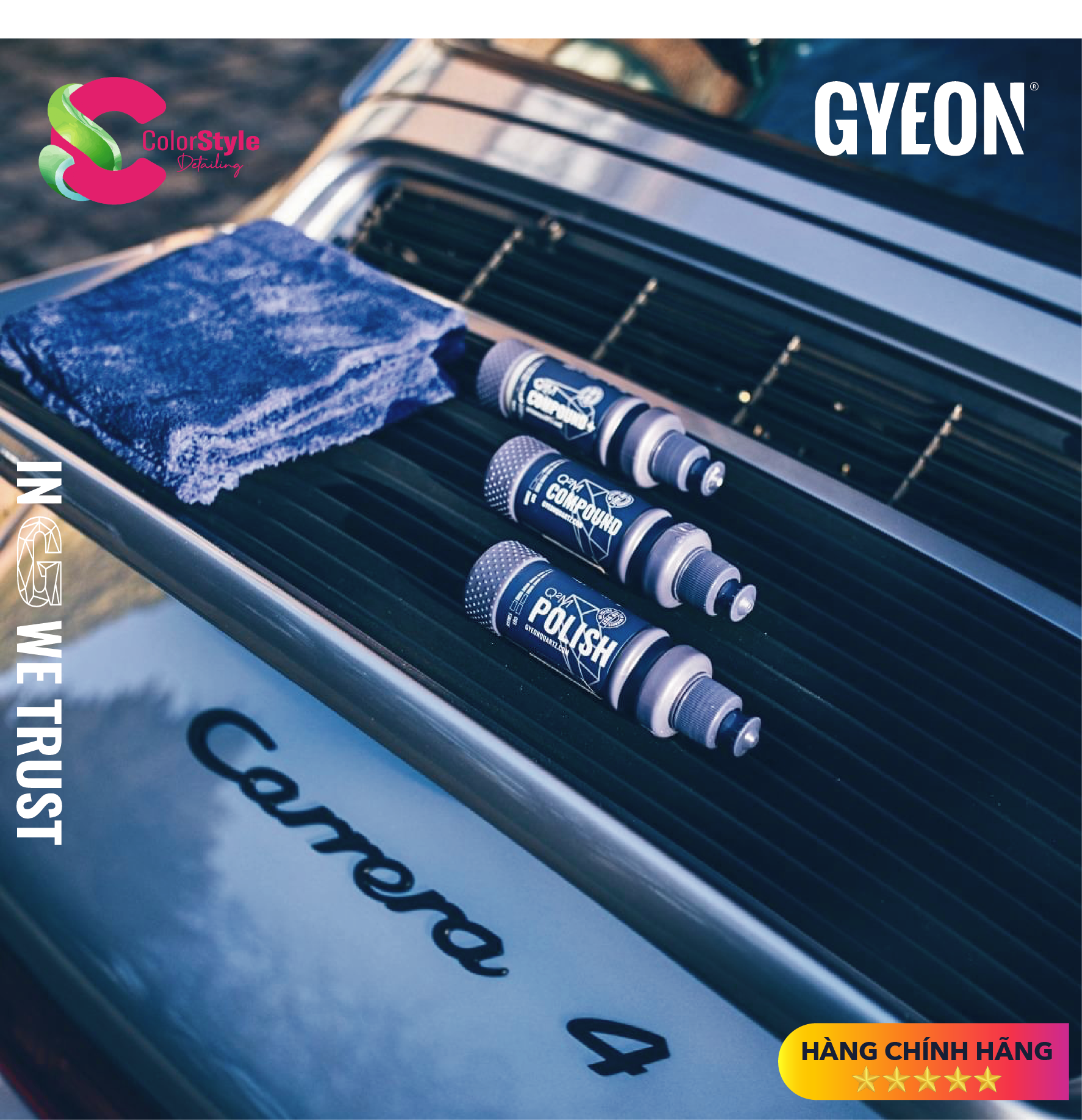 GYEON Q2M Compound Xi Đánh Bóng Xóa Xước Sơn – COLORSTYLE DETAILING