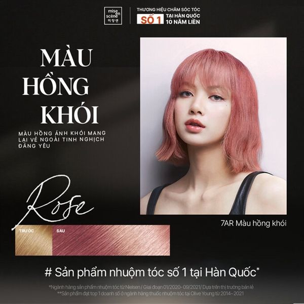 Thuốc Nhuộm Tóc Mise En Scène Hello Bubble Sahara 30mlThuốc Nhuộm Tóc Mise En Scène Hello Bubble ...