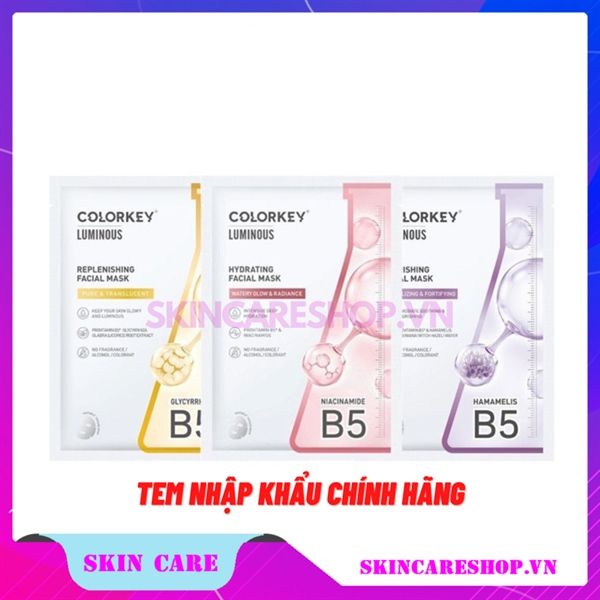 Mặt Nạ Colorkey Luminous B5 Facial Mask 25mlMặt Nạ Colorkey Luminous B5 ...