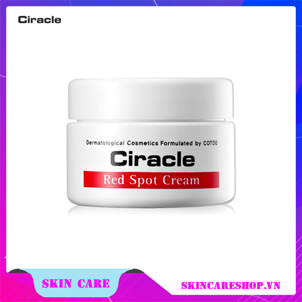Kem làm giảm mụn sưng đỏ, mụn mủ Ciracle Red Spot Cream 30gKem làm giảm ...