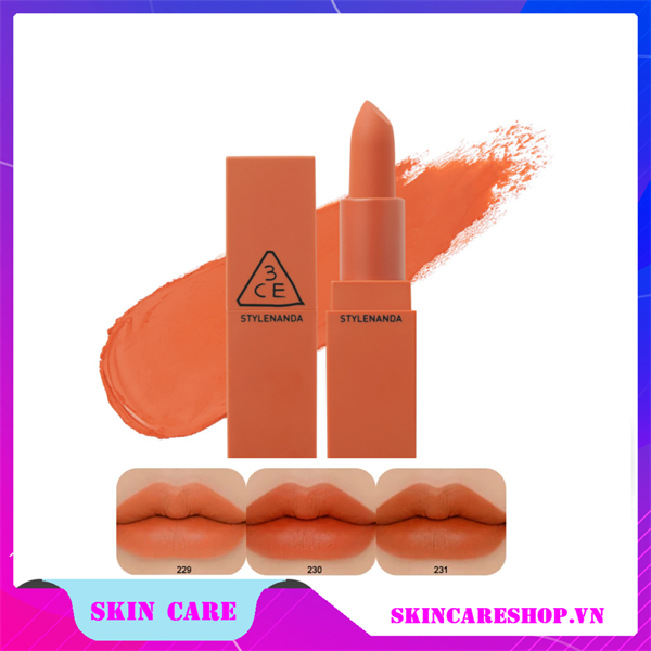 Son Thỏi 3CE Lip Color MatteSon Thỏi 3CE Lip Color Matte – SKINCARESHOP.VN