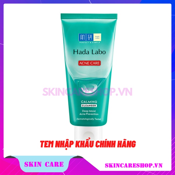 Kem Rửa Mặt Hada Labo Acne Care Calming Cleanser 80gKem Rửa Mặt Hada ...