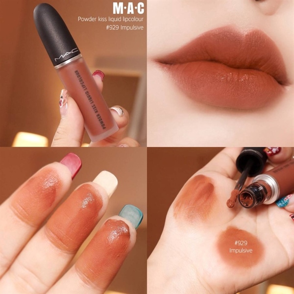 Son Kem MAC Powder Kiss Liquid LipcolourSon Kem MAC Powder Kiss Liquid ...