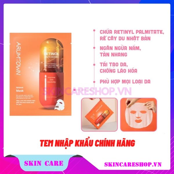 Mặt Nạ Dưỡng Da Arumtown Mask 23mlMặt Nạ Dưỡng Da Arumtown Mask 23ml ...