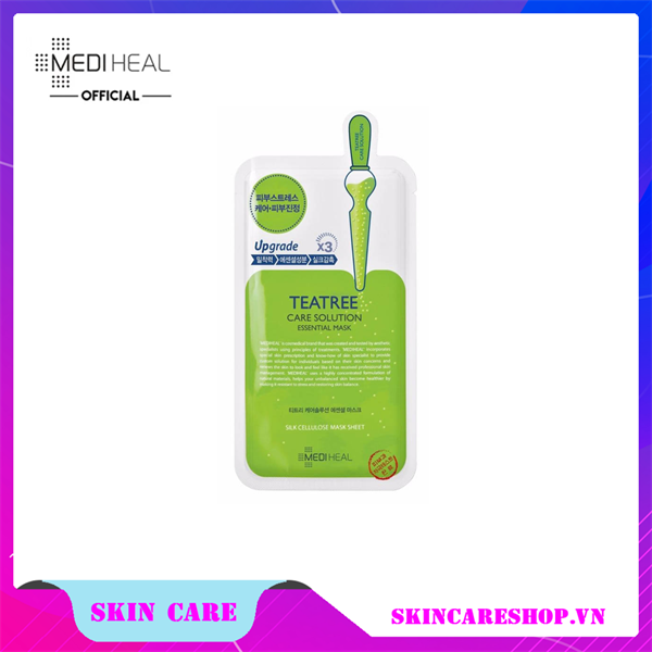Mặt Nạ Ngừa Mụn Mediheal Tee Tree Care Solution Essential Mask Upgrade ...
