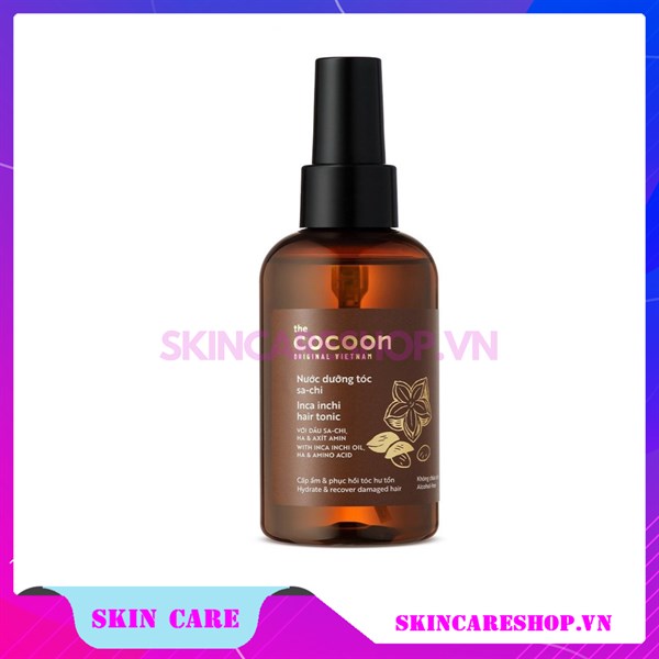 Nước Dưỡng Tóc Cocoon Sa-Chi Inca Inchi Hair Tonic 140mlNước Dưỡng Tóc Cocoon Sa-Chi Inca Inchi ...
