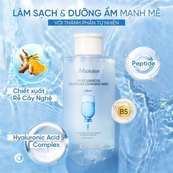 Nước Tẩy Trang JMsolution Water Luminous SOS Ringer Cleansing Water ...