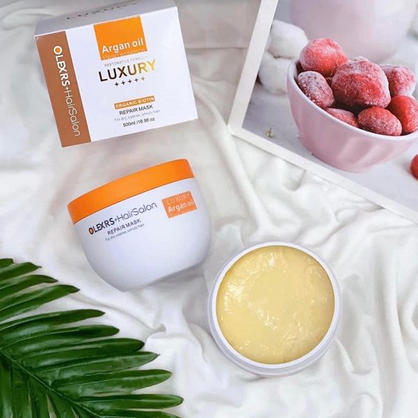 Kem Ủ Tóc Olexrs Hair Salon Argan Oil Collagen Complex Repair Mask ...