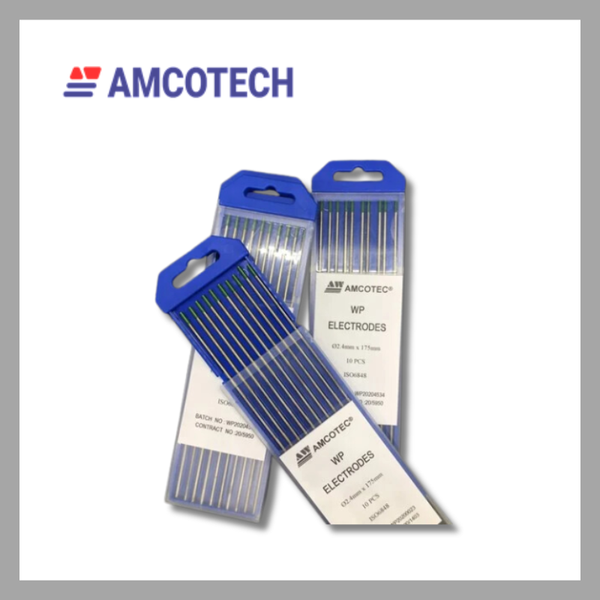 Kim hàn TIG Amcotec WP 2.4mmx175mm màu xanh